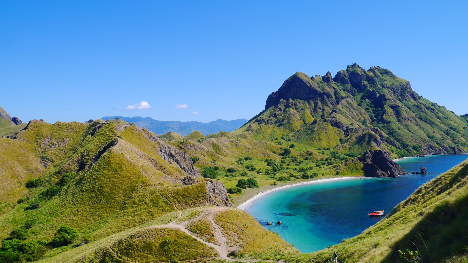 Komodo Kurztour mit dem Speedboot - Warane und Strand